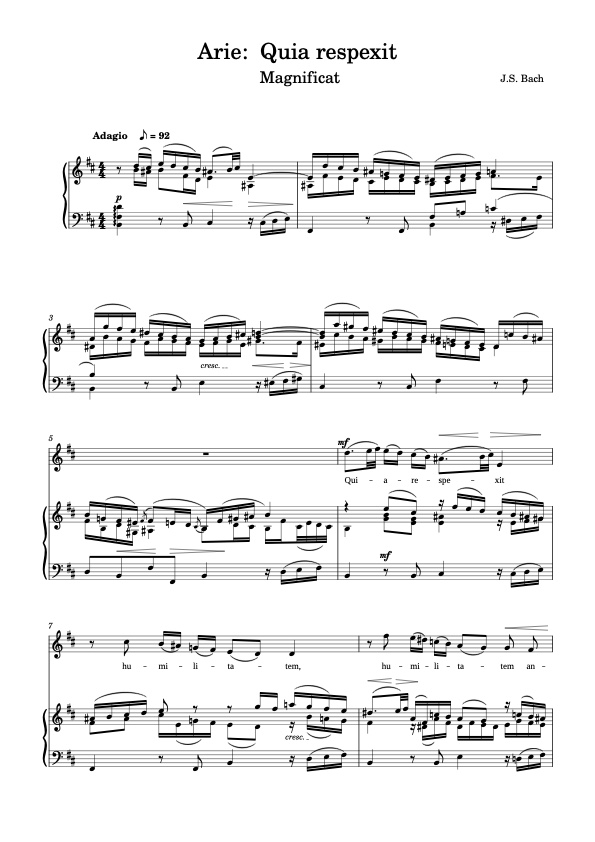 “Quia resplicit” from Bach’s Magnificat in D Major | News and Views
